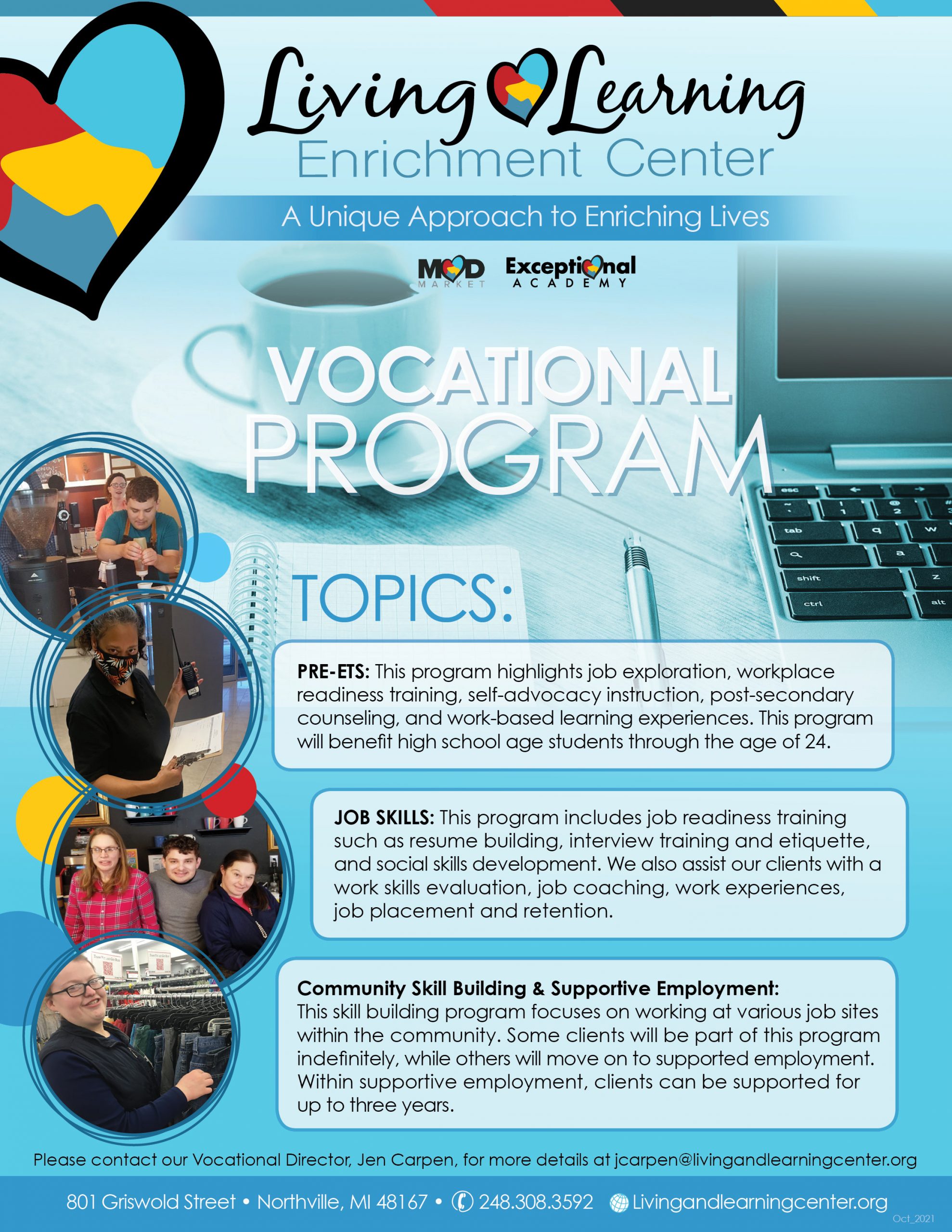 Vocational Job Skills – Living & Learning Enrichment Center